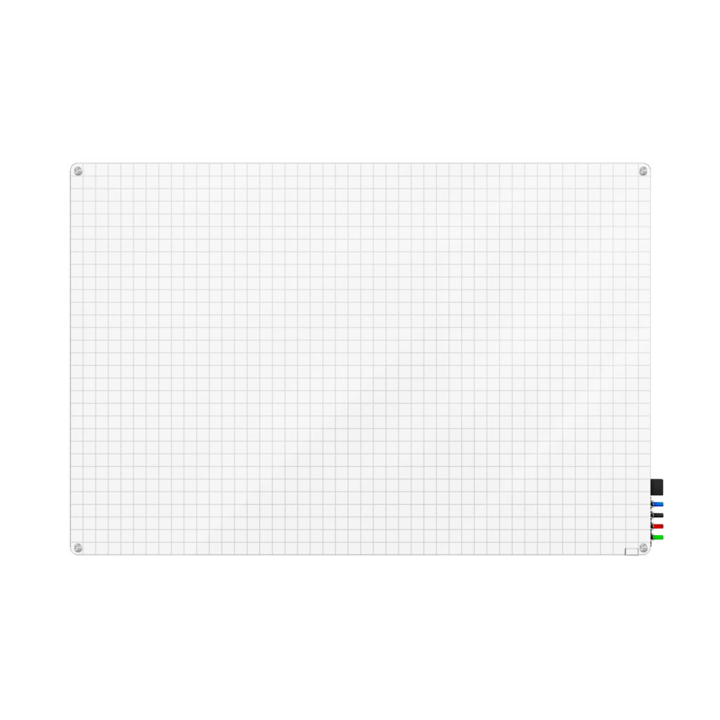 1" X 1" Grid - Glassboard W/ Stand-Offs - Ghent
